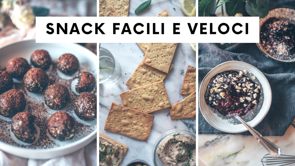 I nostri 6 SNACK DA PORTARE AL LAVORO | VELOCISSIMI da fare, SANI e FA ...